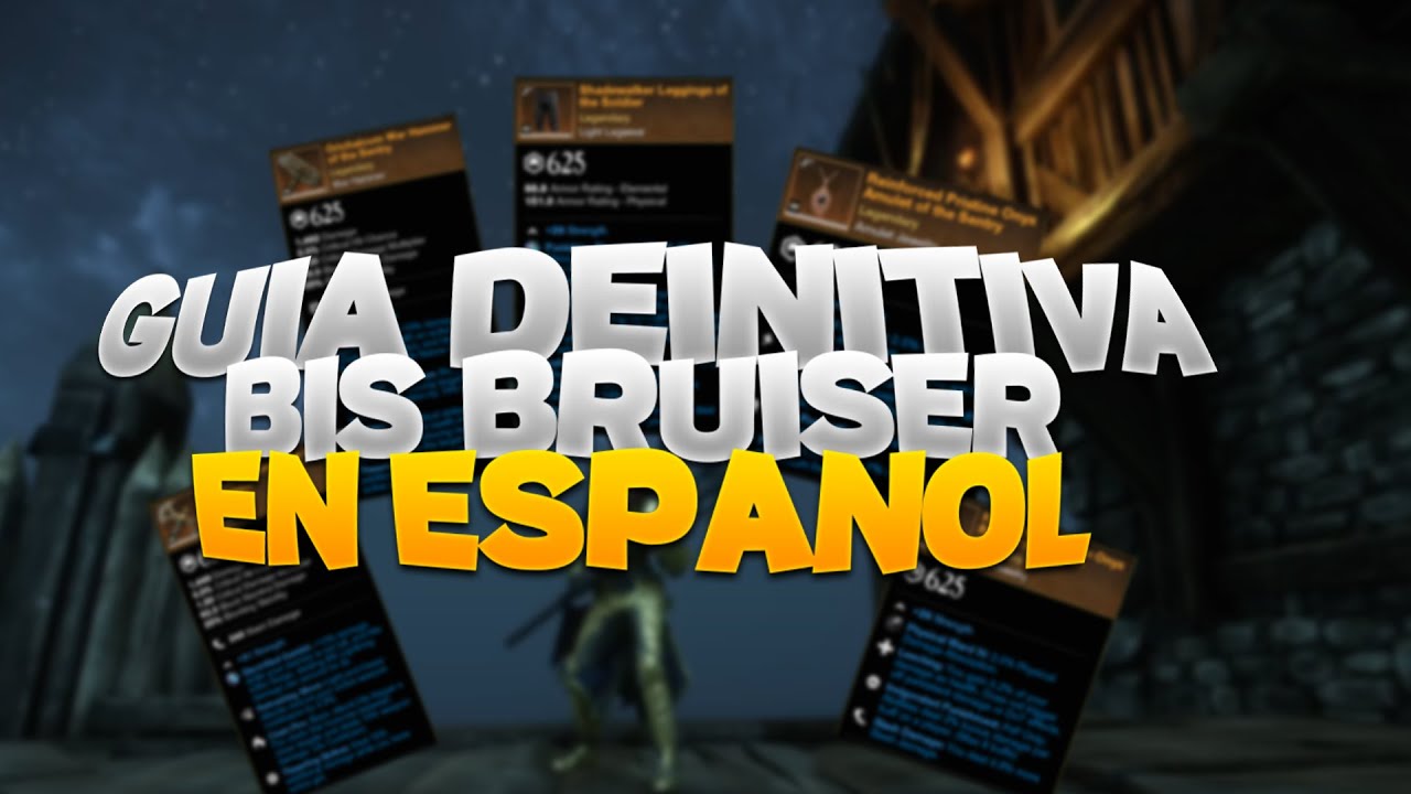 GUÍA DEFINITIVA DE BRUISER en Español para 2023 ⚔ New World en Español ⚔ Dry Tree BIS BRUISER ...