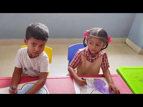 NARAYANA E-KIDZ COLOURING COMPITITION - YouTube