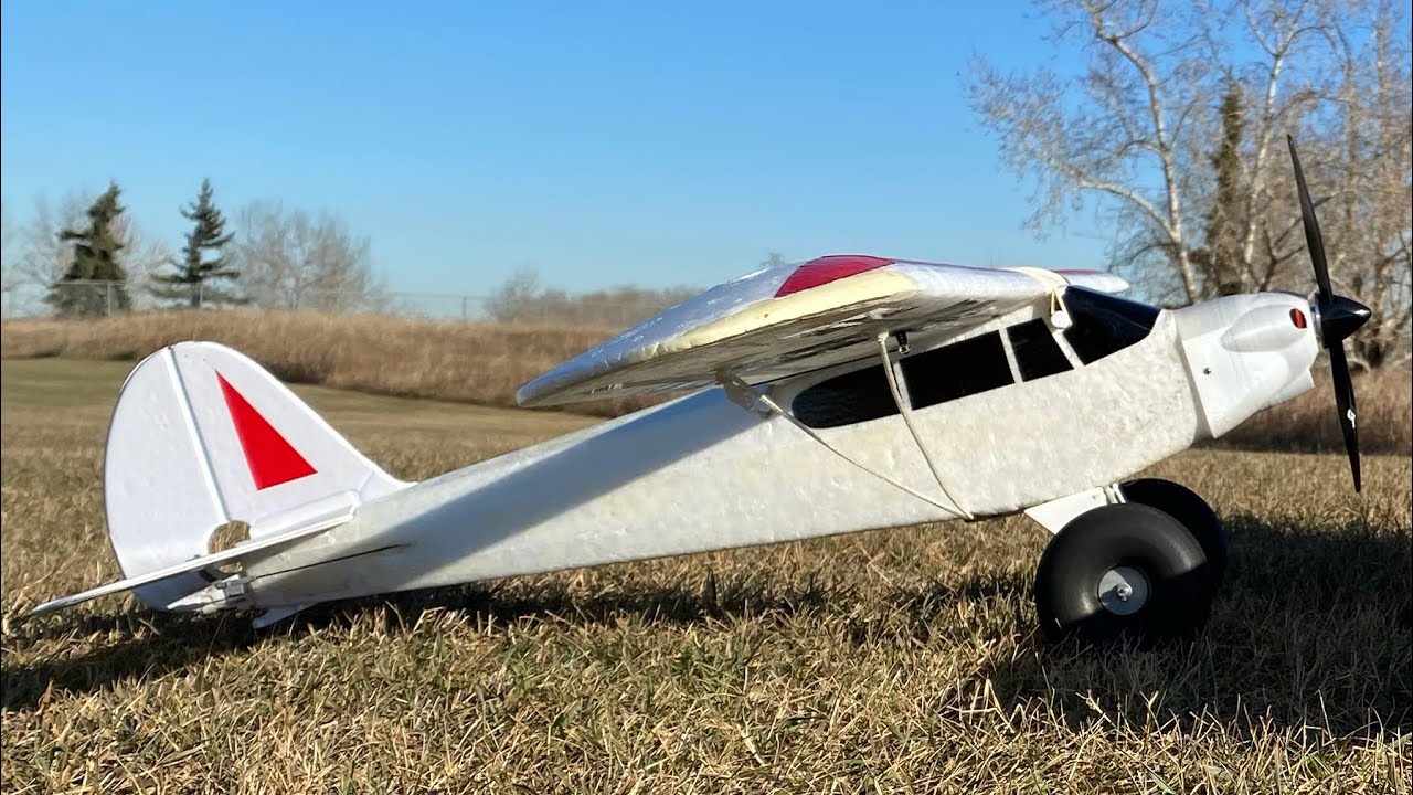Hobbyzone Super Cub brushless motor. Better than my E-flite Draco 2.0 ...