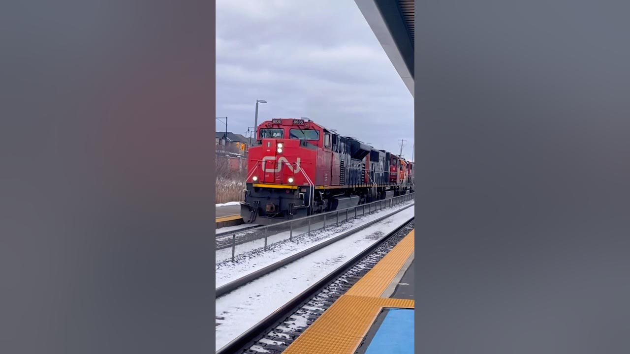 A Crazy Lashup on CN A435 #trains #train #railfans #railfan #railfanning #canada - YouTube