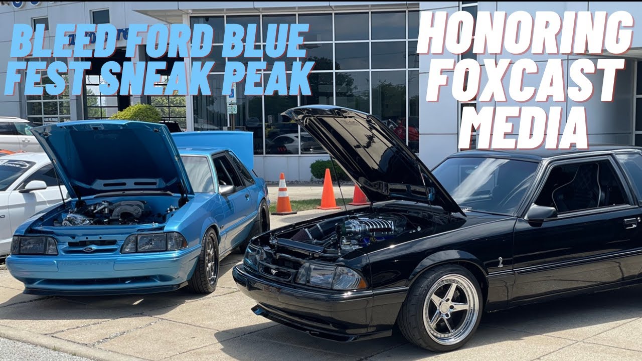 Honoring FOXCAST MEDIA and Before and after of Bleed Ford Blue Fest ...