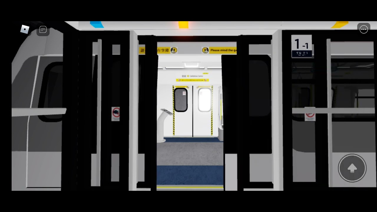 HK MTR roblox R-train door close - YouTube