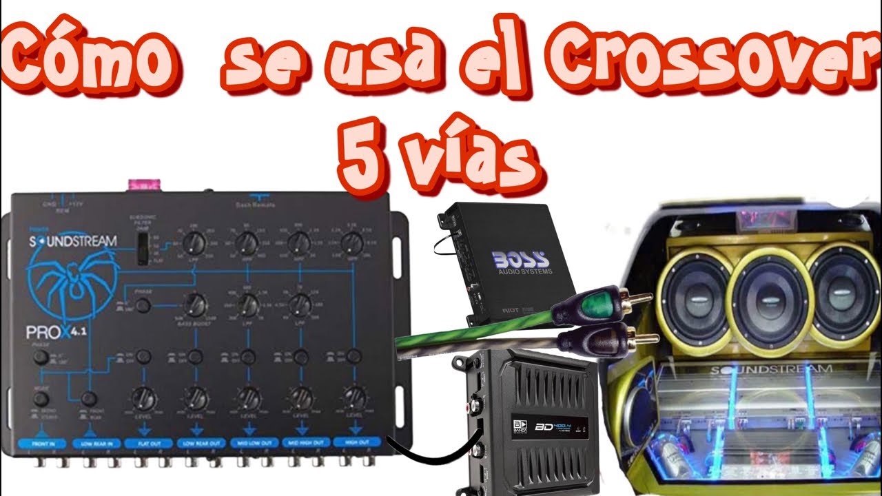 Cómo Funciona el Crossover 5 vías - YouTube