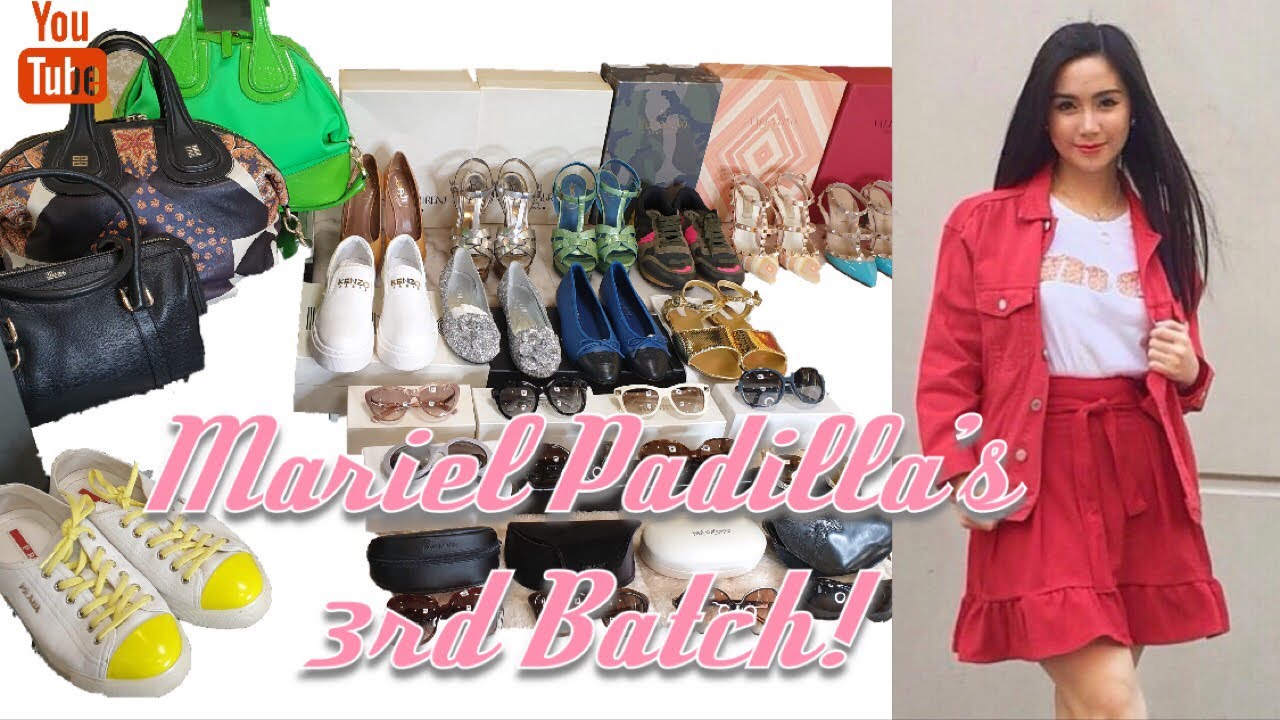 Letting go of Mariel Padilla's Luxury Bags & Shoes 3rd Batch! - YouTube