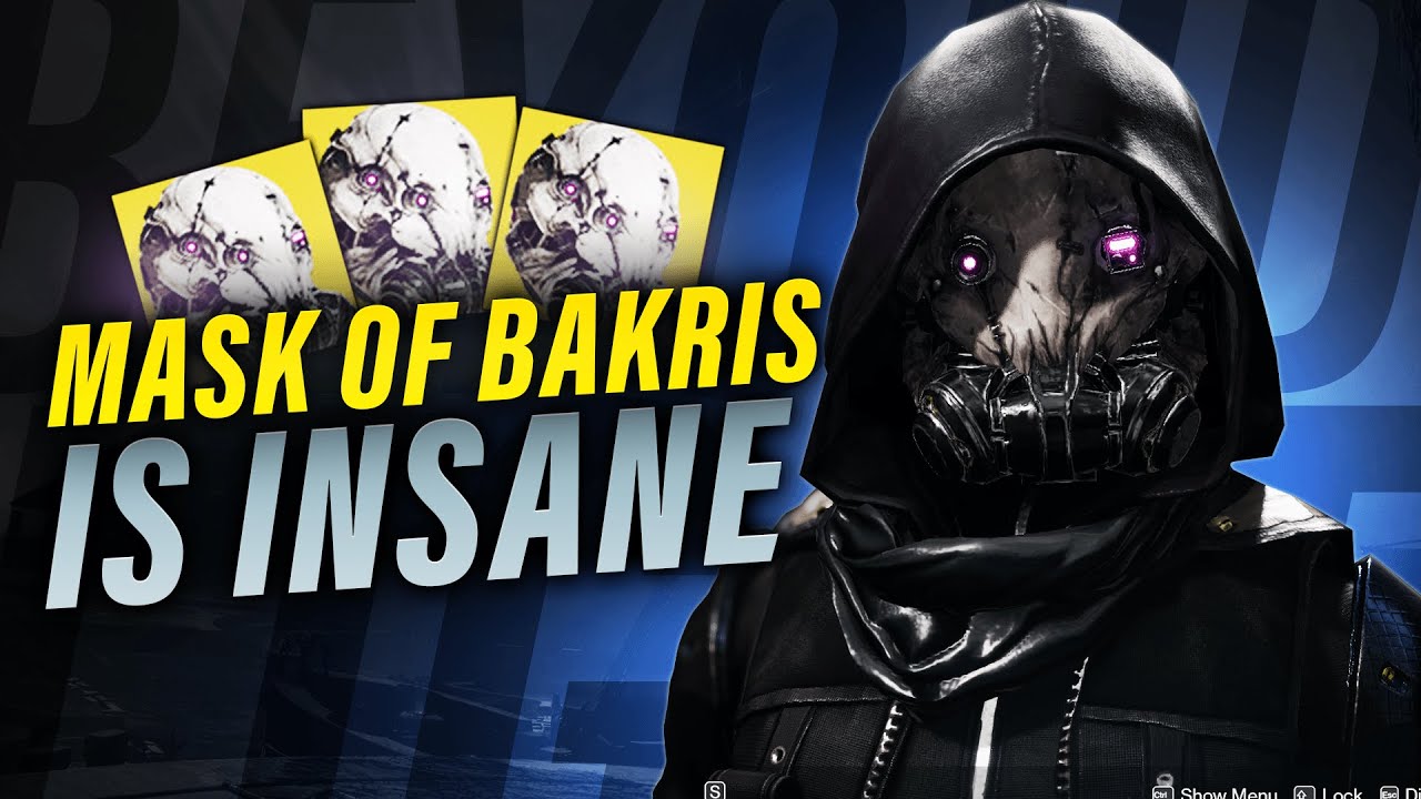 Mask of Bakris Hunter Blink exotic is INSANE (Beyond Light exotic ...