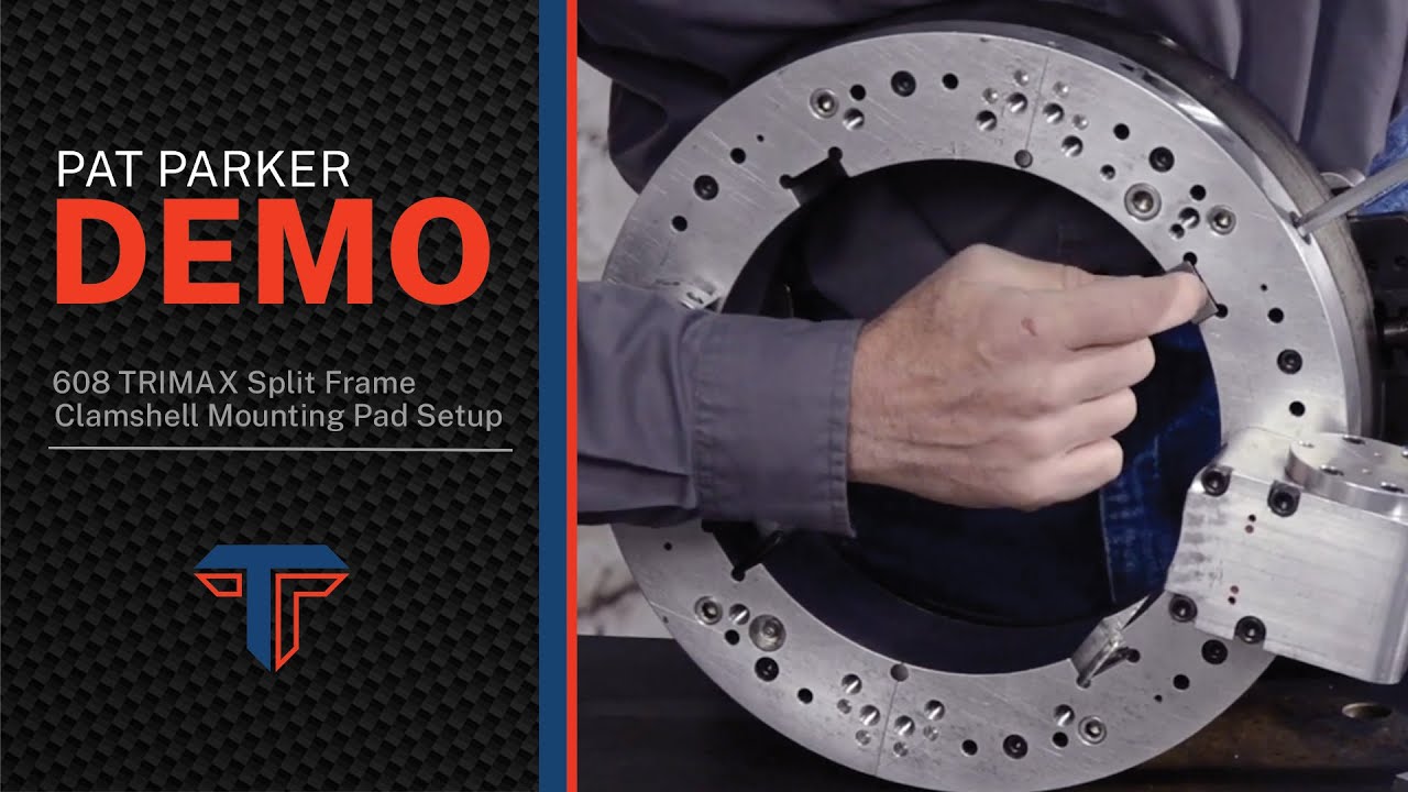 608 TRIMAX Split Frame Clamshell Setup Demonstration | Tri Tool ...