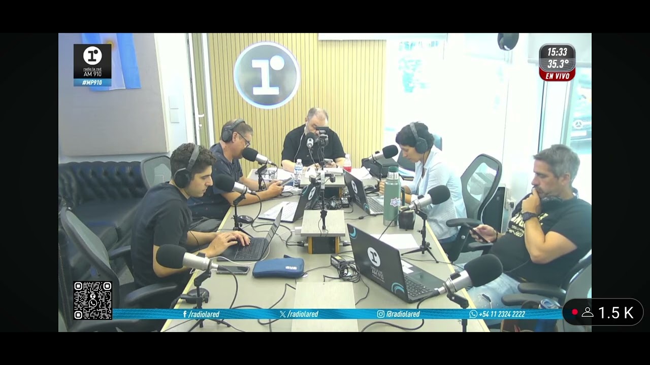 Micro de Turf en Radio La Red. Programa MP 910. 10 de Febrero de 2025 - YouTube