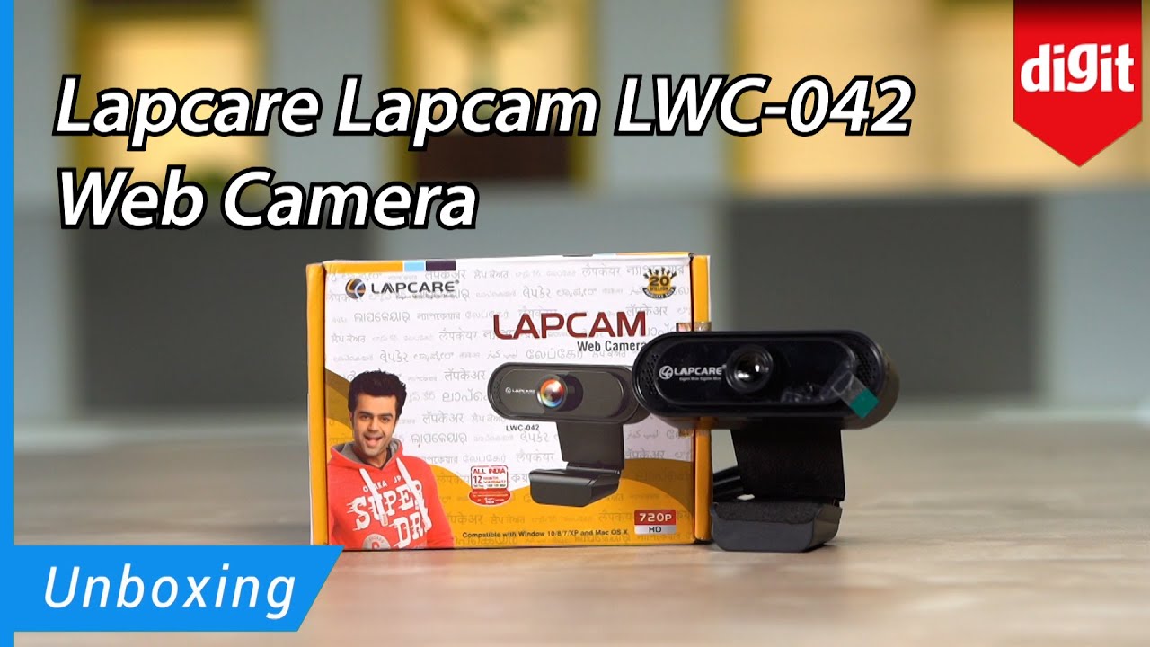 Lapcare Lapcam LWC 042 Web Camera Unboxing - YouTube