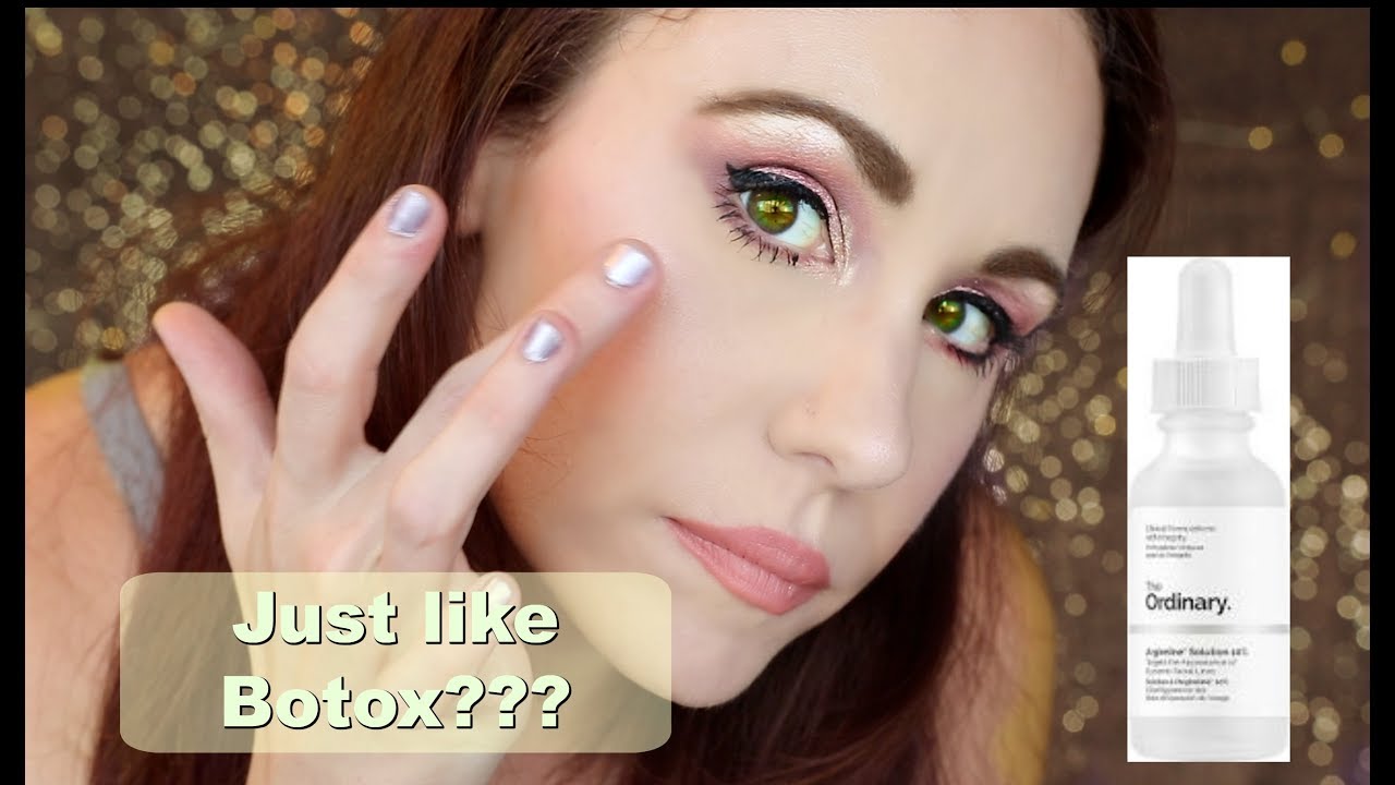 THE ORDINARY ARGIRELINE SOLUTION: JUST LIKE BOTOX??? - YouTube