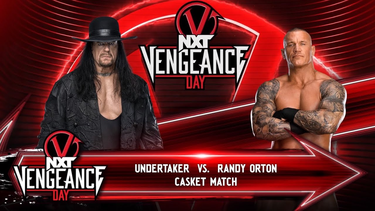 WWE 2K24 REMATCH | Undertaker Vs Randy Orton Casket Match Commentary ...