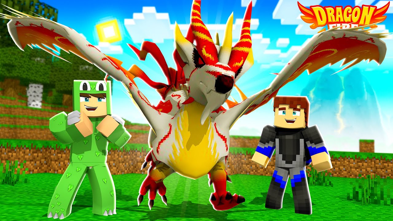 NEW RARE DRAGONS in Minecraft! - YouTube