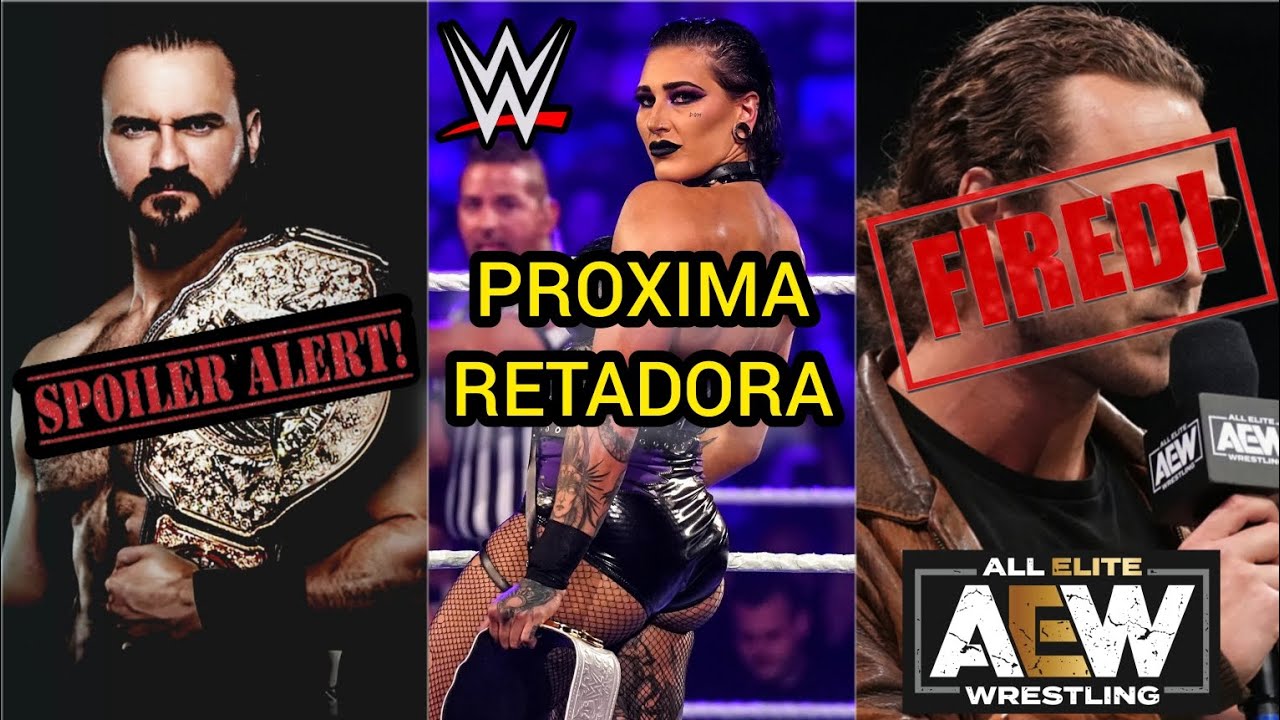 Drew Mcintyre Campeón Mundial, Rhea Ripley- Imperium, Jack Perry ...