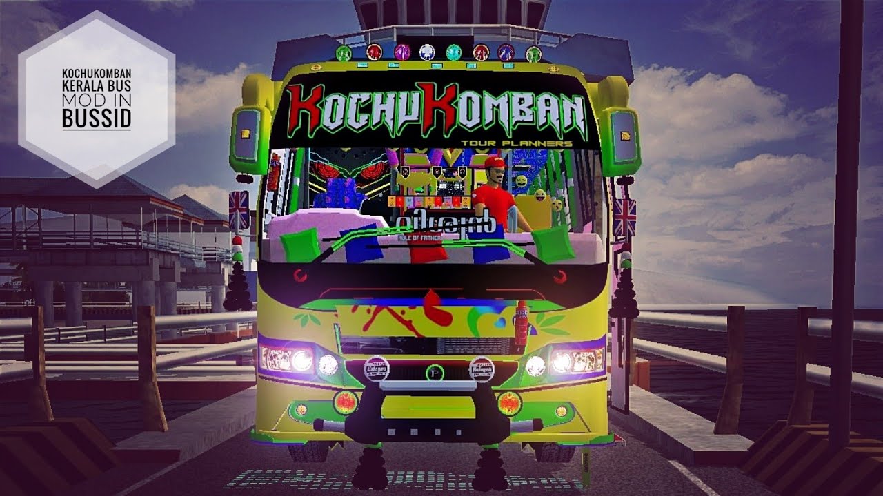 KOCHUKOMBAN Kerala Bus Mod In Bus Simulator Indonesia - Bussid Bus Mod ...