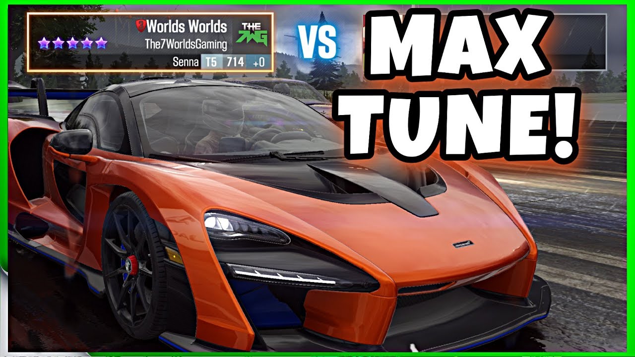 McLaren Senna MAX OUT TUNE IS INSANE! | CSR Racing 2 - YouTube
