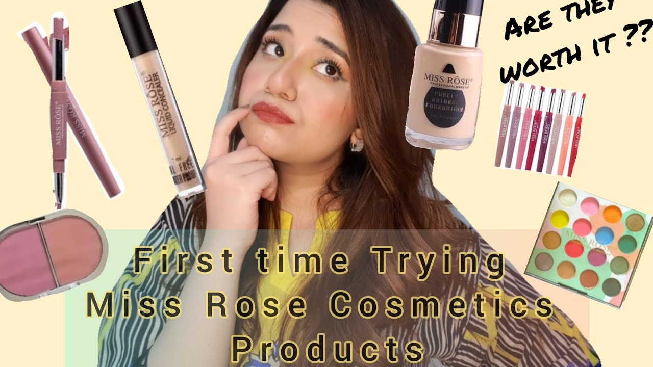 MISS ROSE COSMETICS REVIEW / First Impressions / Makeup Tutorial | Miss ...
