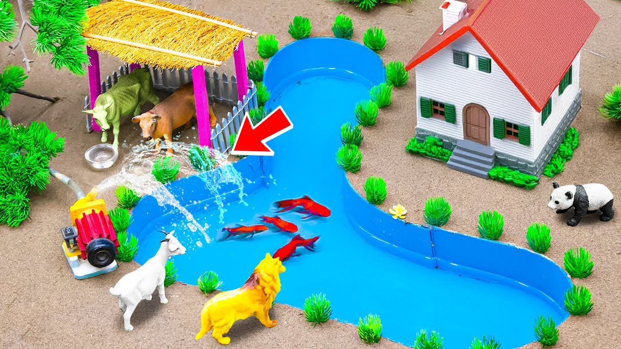 DIY Miniature Farm: Create a Tractor-Powered Home for Pigs and Goats ...