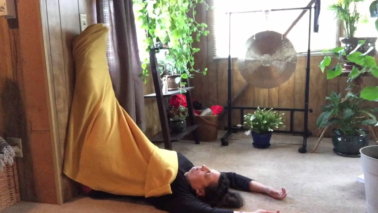 Recover from Exhaustion with Inverted Lake or Legs Up the Wall Pose ...