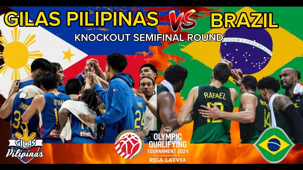 GILAS VS BRAZIL | CONGRATULATIONS GILAS PILIPINAS - PUSONG PINOY ANG ...