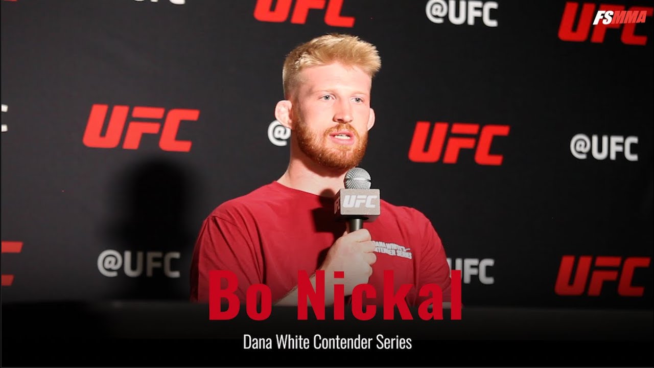 Bo Nickal DWCS full post-fight interview - YouTube