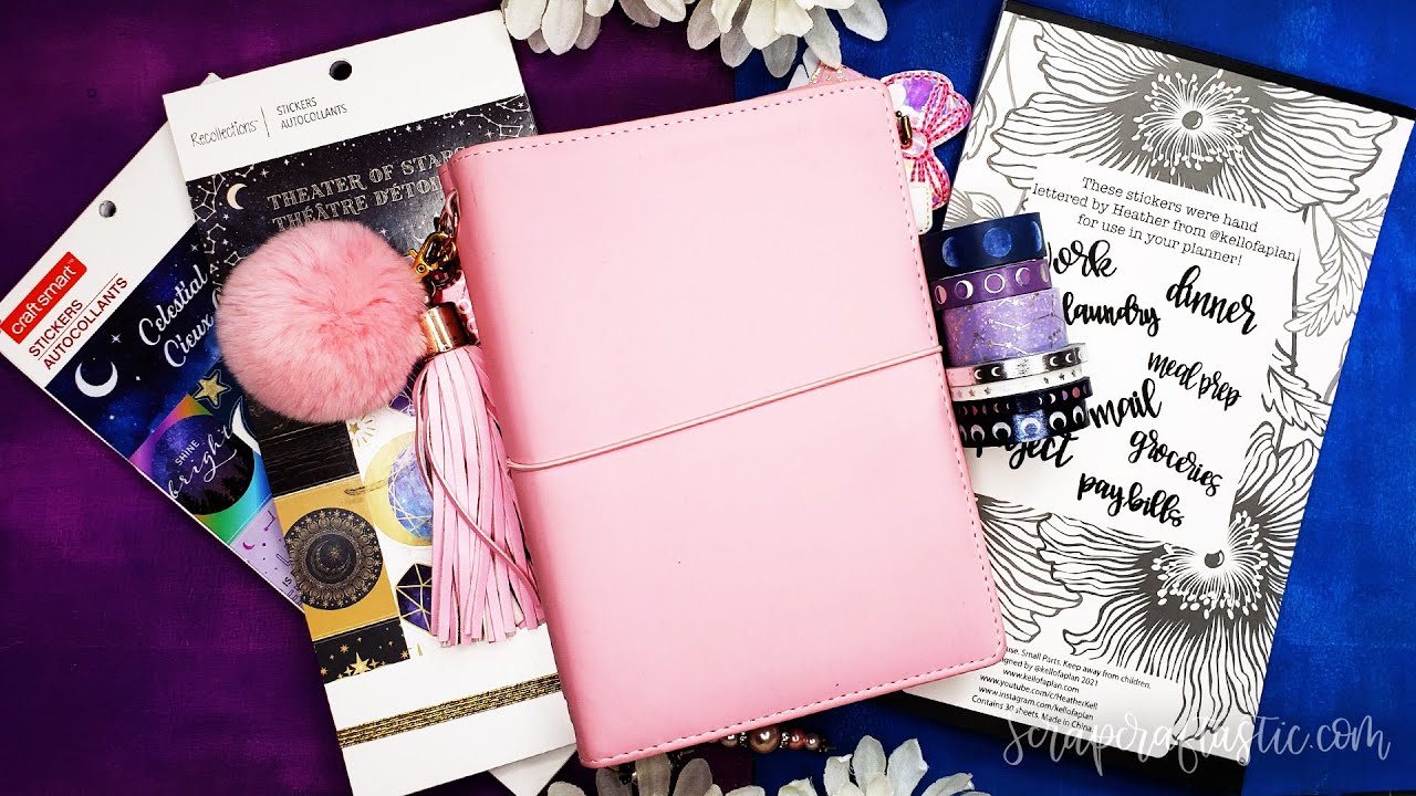 DOLLAR TREE Planner Weekly Setup Week 35 2021 | Plan With Me - YouTube