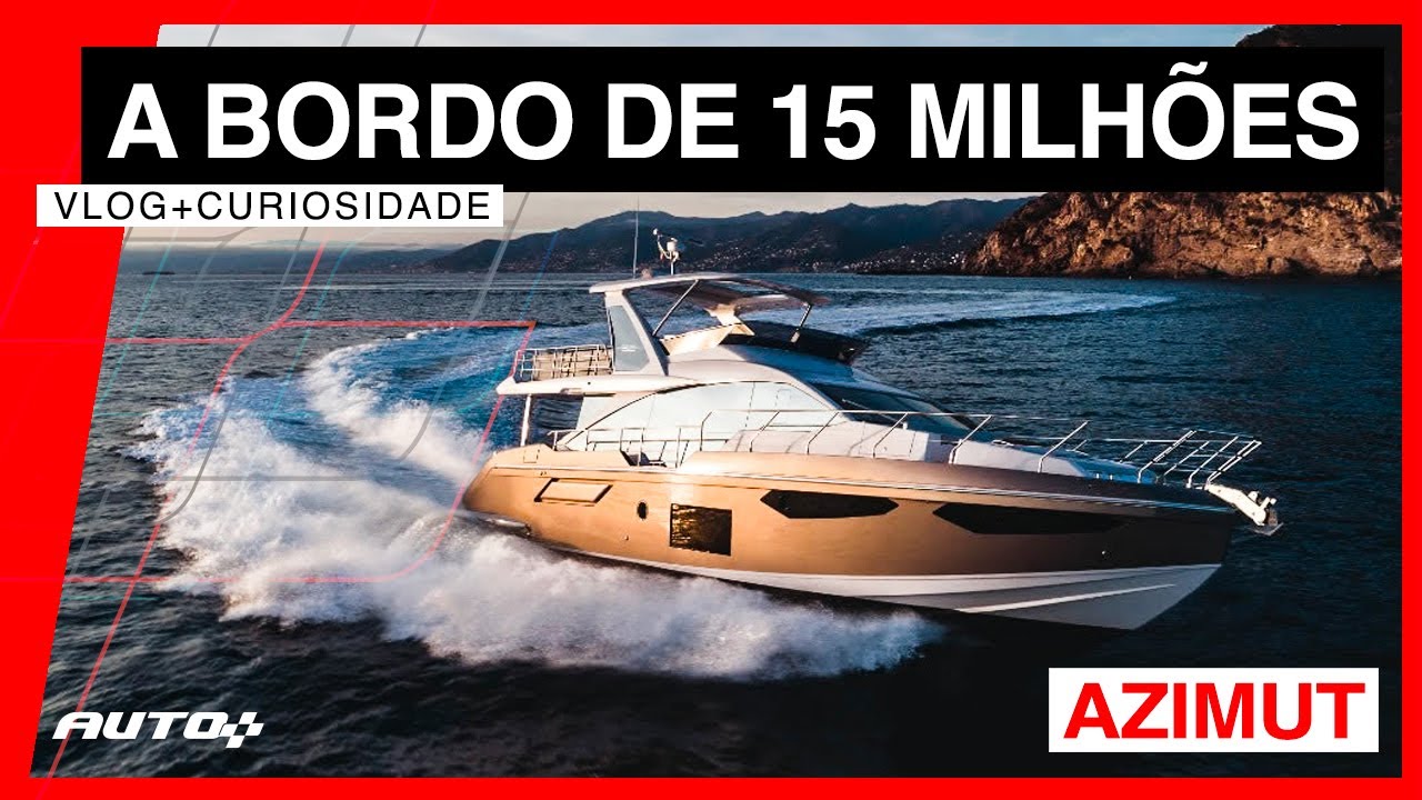 Iate = carro esportivo + casa luxuosa? Conheça o Azimut - YouTube