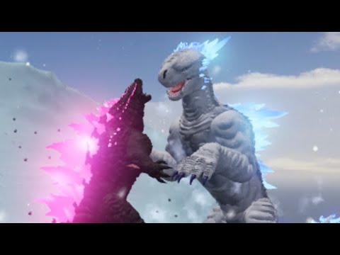EVOLVED GODZILLA VS SHIMO (Age Of Titans) - YouTube