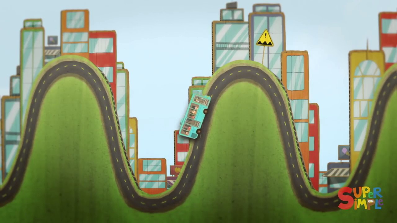 The Wheels On The Bus Super Simple Songs - YouTube