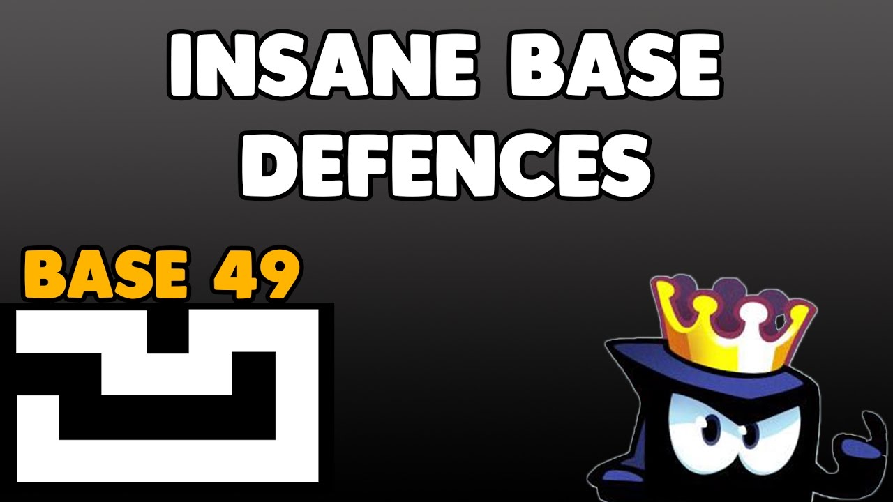 King of Thieves Insane Base Defences - Base 49 by Ash KOT - YouTube