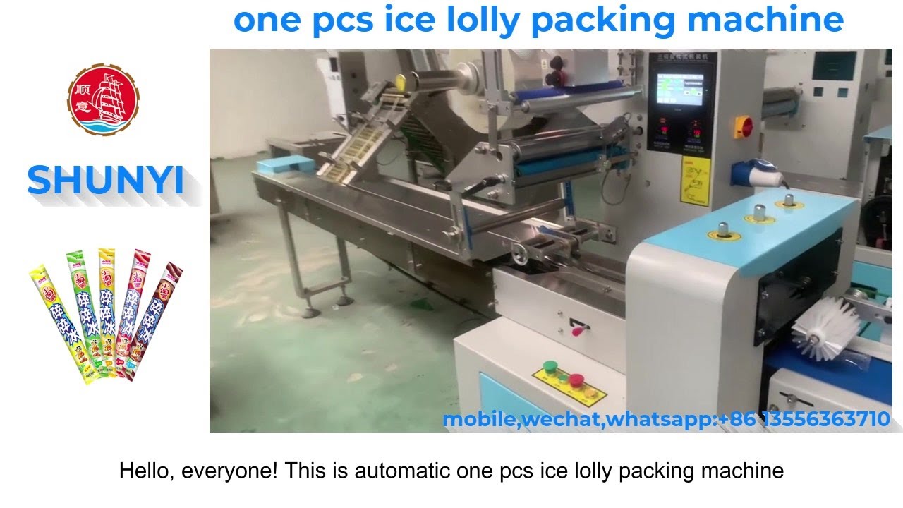 ice pop packing machine in 2023 - YouTube