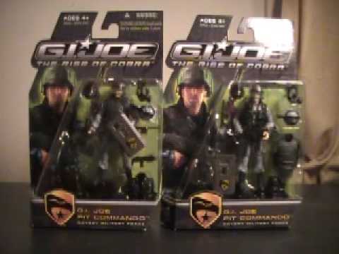 G.I. Joe rise of cobra pit commando figure review - YouTube