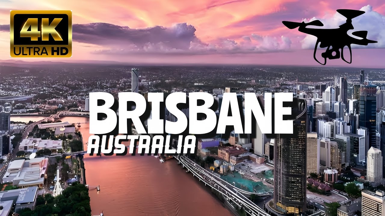 Brisbane, Australia In 4K By Drone - Amazing View Of Brisbane ...