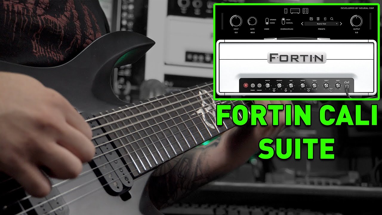 MASSIVE Guitar Tone! Fortin Cali Suite by Neural DSP (Demo, 8 String ...