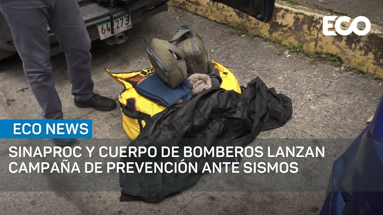 Sinaproc y Cuerpo de Bomberos lanzan campaña de prevención ante sismos ...