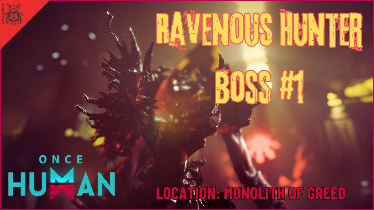 | Once Human | EASY Ravenous Hunter Fight #oncehuman - YouTube