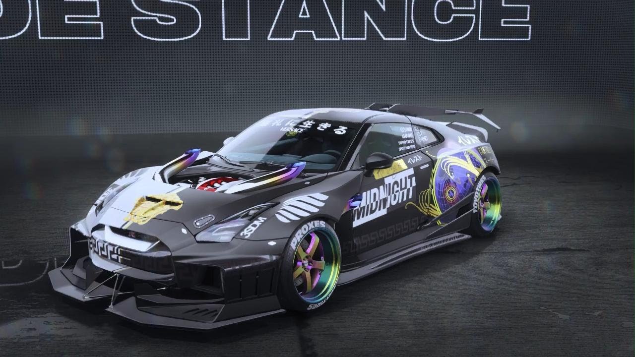 VERSACE GT-R // NFS Unbound Custom - YouTube
