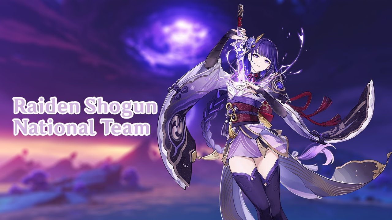 Raiden Shogun National Team Showcase - YouTube