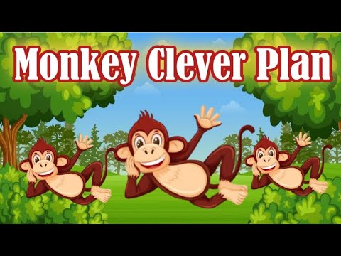 Monkey's Clever Plans: the clever monkey story | moral stories for kids ...