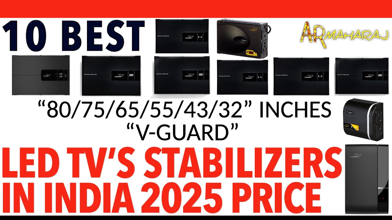 ⚡ Top 10 Best TV Voltage Stabilizers in India Price |🔥 Best V-Guard ...