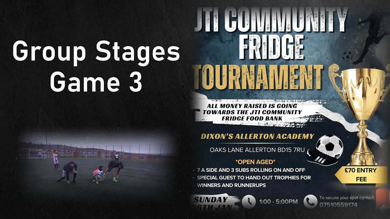 JTI Community Fridge Tournament 2025: Group stages Game 3 - YouTube