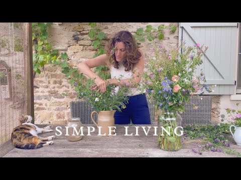 A quiet and simple life in the French countryside