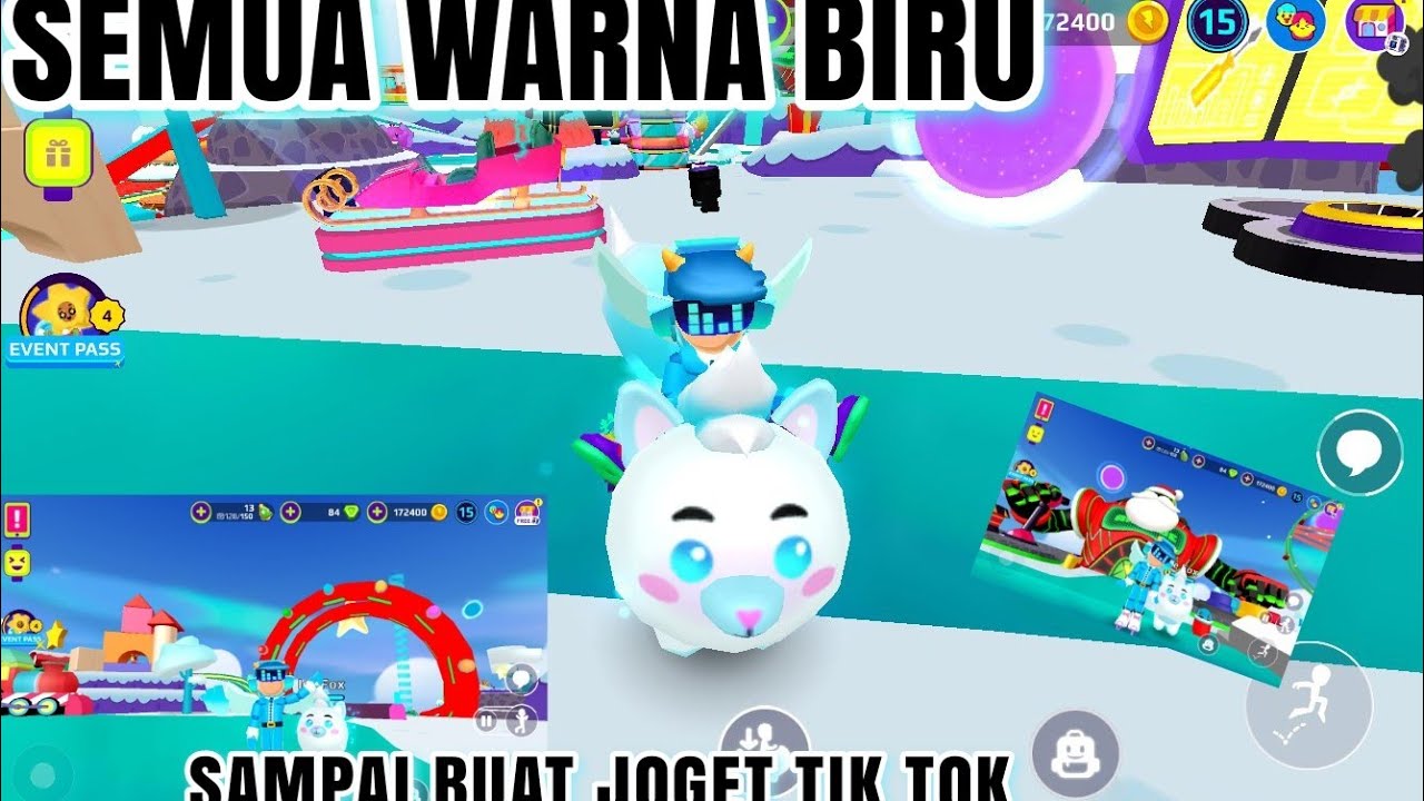 main game pk xd semua warna biru - YouTube