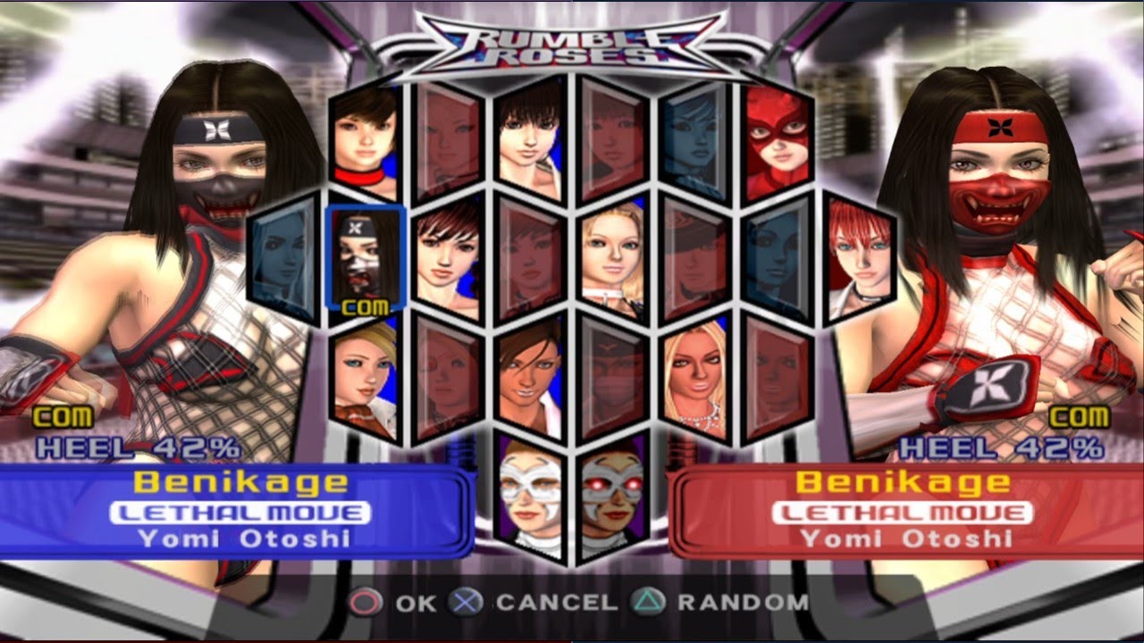 ランブルローズ 紅影 vs 紅影 OHM Rumble Rose Benikage vs Benikage 럼블로즈 베니카게 vs 베니카게 ...