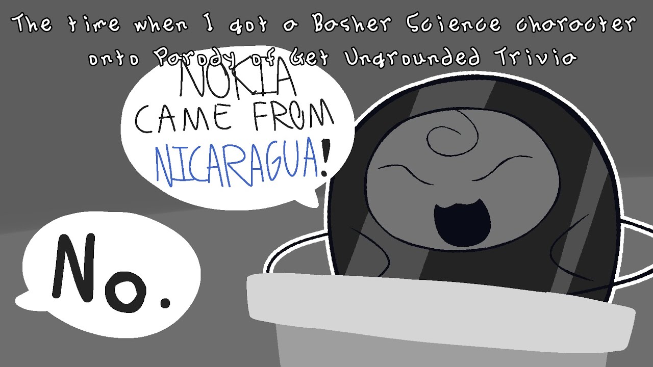 I got a Basher Science character onto Parody of Get Ungrounded Trivia ...
