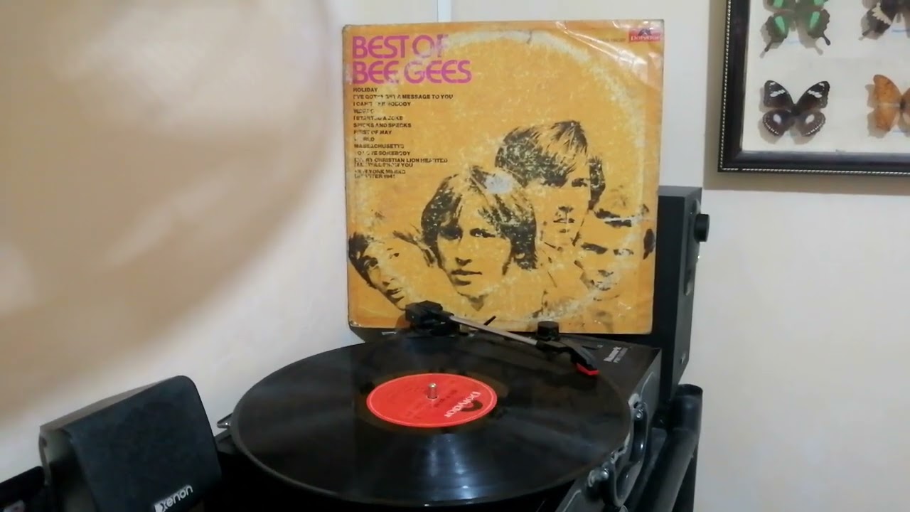 FIRST OF MAY - Bee Gees | 33rpm Vinyl Polydor Records - YouTube