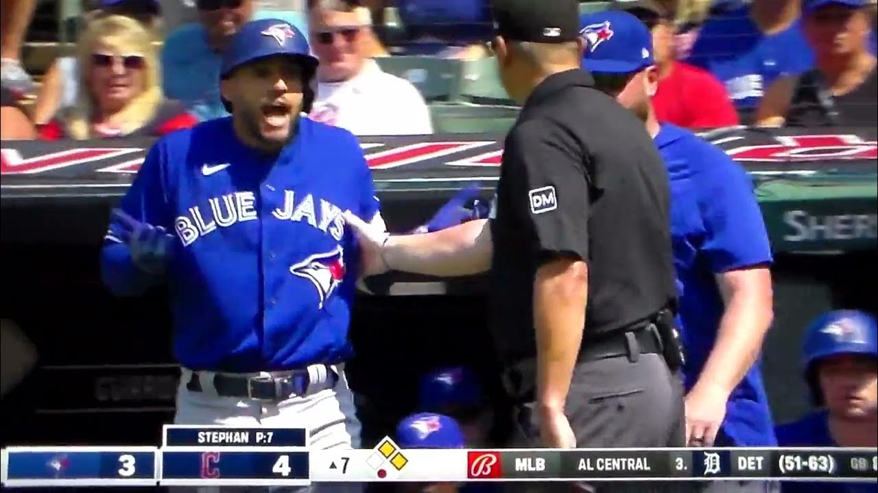 Toronto Blue Jays' George Springer and manager John Schneider ejected from game vs. Cleveland ...