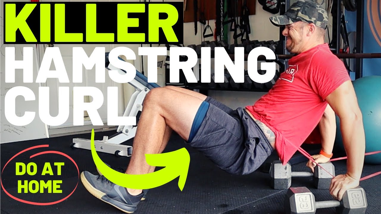 Banded Hamstring Curls At Home - I BET YOU'VE NEVER TRIED THIS BEFORE ...