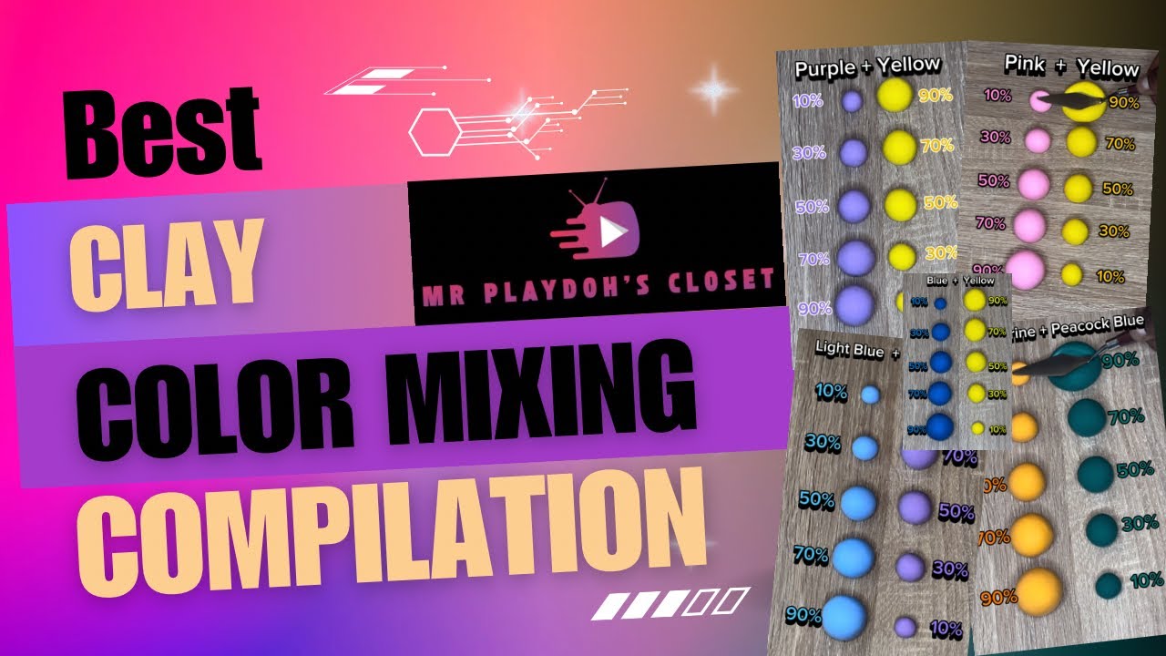 Mind-Blowing Clay Color Combinations You Need to Try! - YouTube