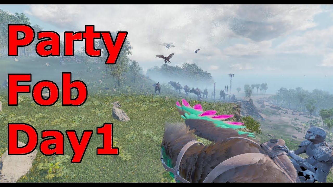 Party Fob! Homeless and Friends | Ark Official Pvp - YouTube