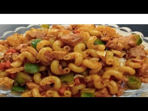 Chicken vegetable macroni recipe by food on the way - How to make ...