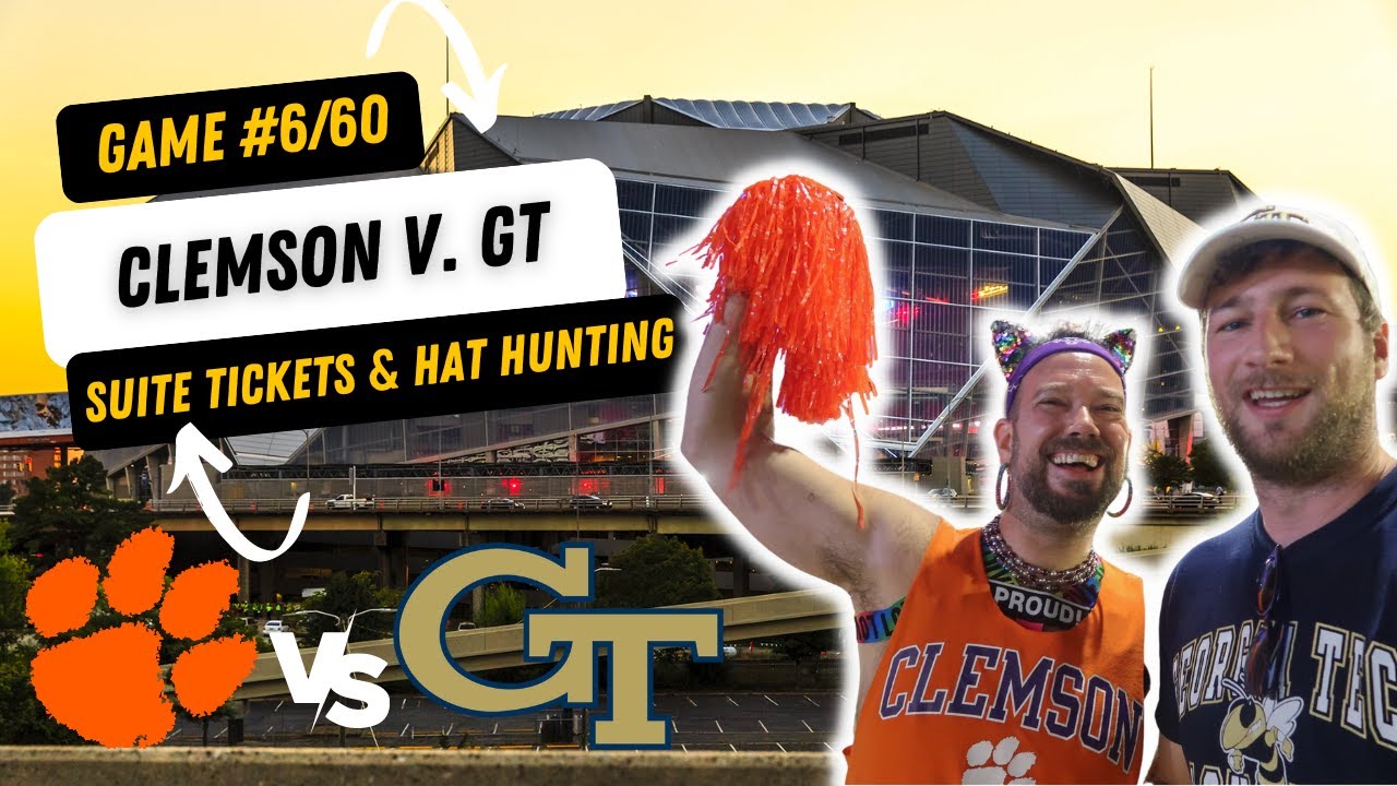 Clemson versus Georgia Tech - Game 6 of the CFB Roadtrip! - YouTube